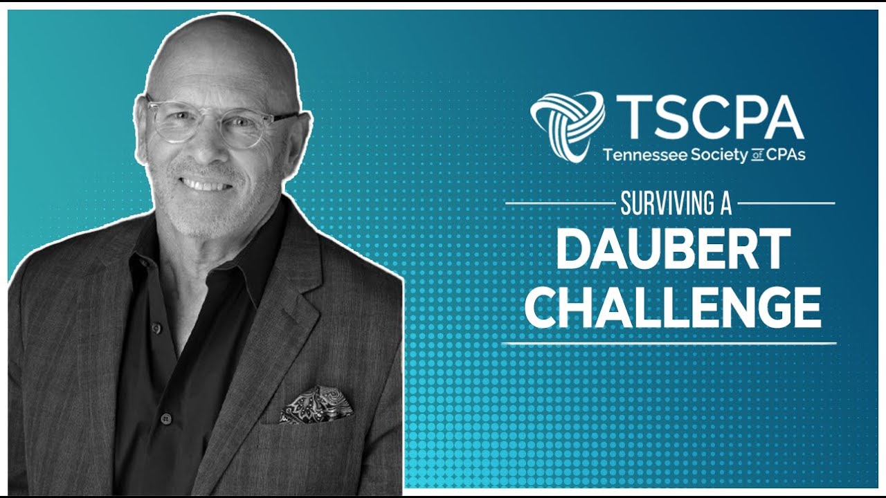 Surviving A Daubert Challenge As A Business Valuation Expert - YouTube