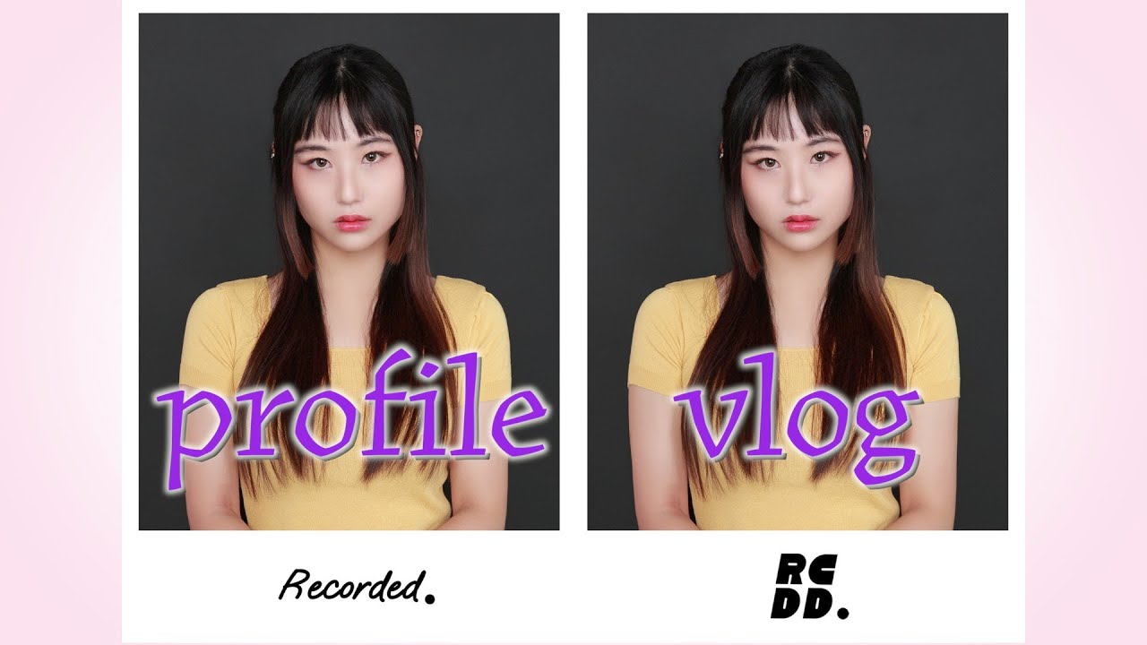 Vlog Eng 인생 첫 프로필 사진 찍기 📷 증명사진 여권사진 촬영 스튜디오 증명사진 메이크업 메이크업 꿀팁