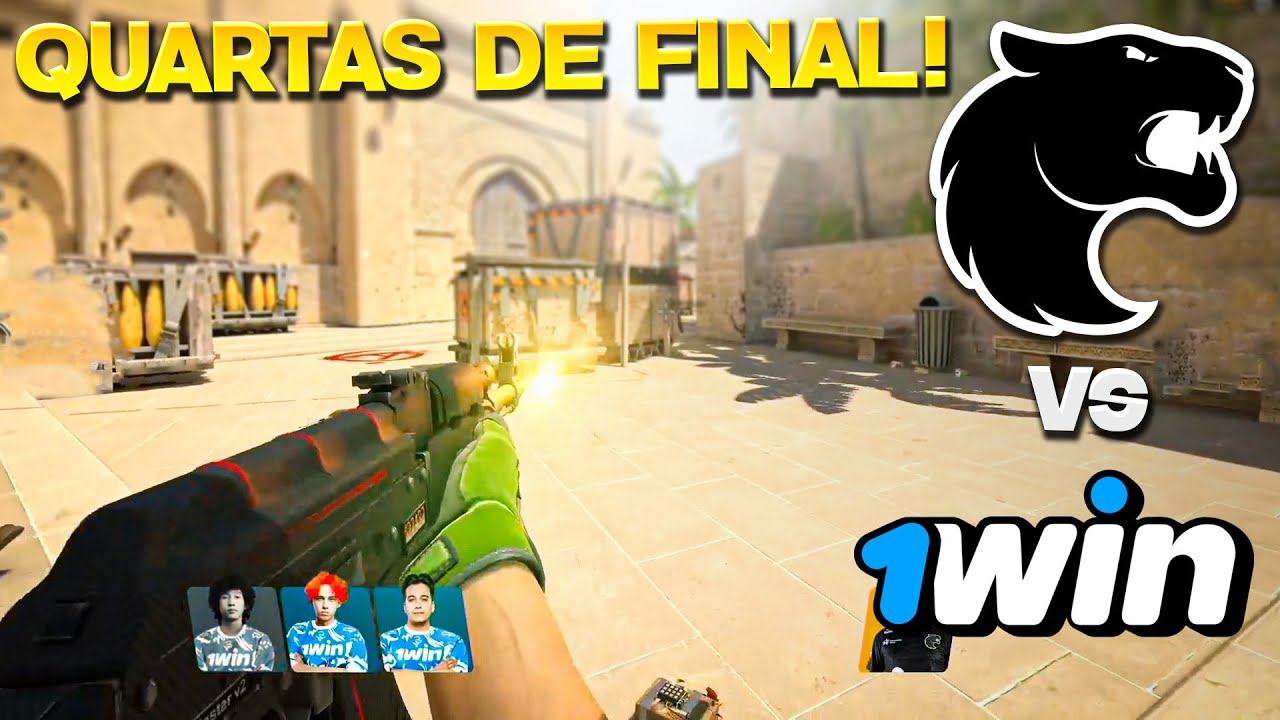 QUARTAS DE FINAL EMOCIONANTE! FURIA vs 1WIN - CCT Season 2 Europe ...
