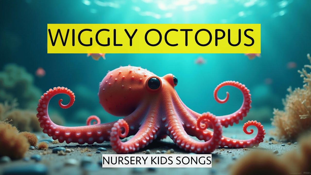 Wiggly Octopus | Animal Dance Song | Nursery Rhymes & Kids Songs - YouTube