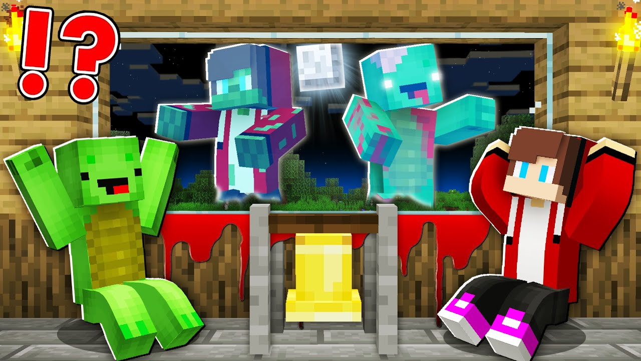 Why Creepy GHOST Mikey and JJ ATTACK Mikey and JJ in House ...