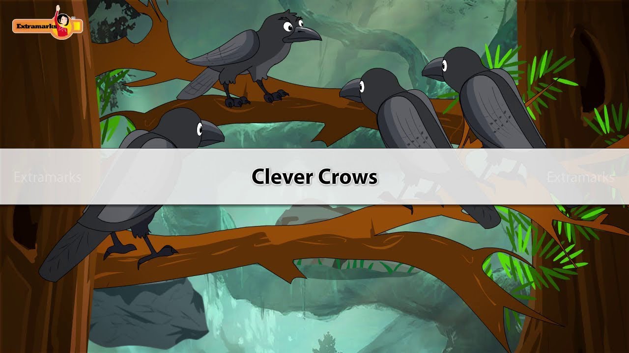 English Story - Clever Crows - YouTube