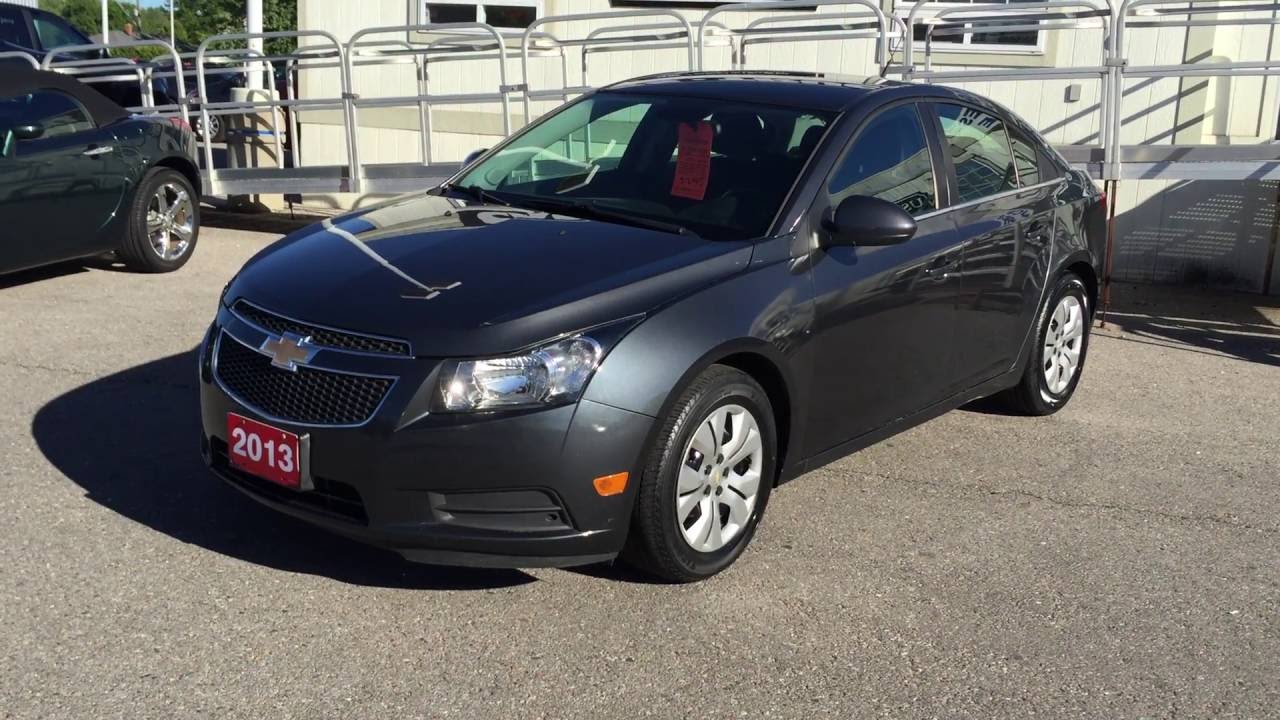 2013 Cyber Grey Metallic Chevrolet Cruze LT Turbo Roy Nichols Motors ...