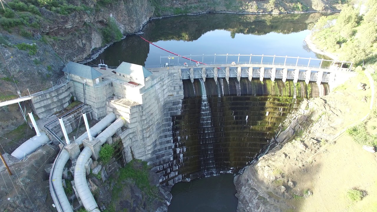 Aerial Footage of Copco No. 1 Dam - Option 4 - YouTube