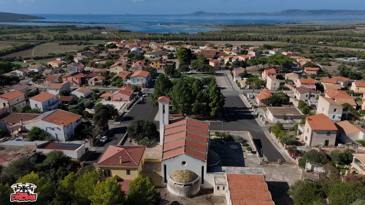 La chiesa di Villarios #drone #dji #chiesa #piazza #villarios #sardegna ...