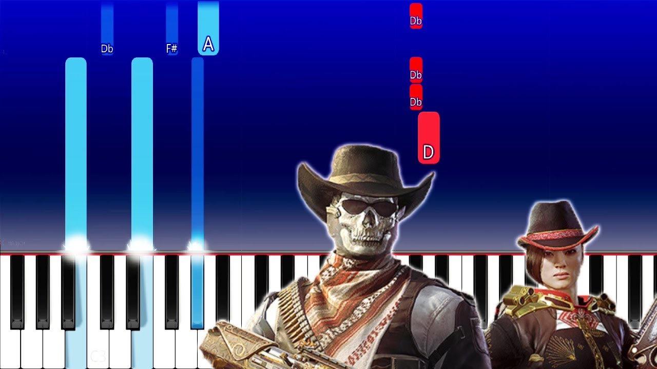 CALL OF DUTY - OST - SEASON 6 MAIN THEME SONG (Piano Tutorial) - YouTube