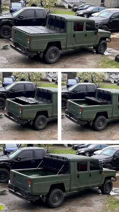 Силова кришка кузова пікапа Baw Warrior 2043. Силовая крышка на кузов пикапа Бау Вериор. Tuning ...