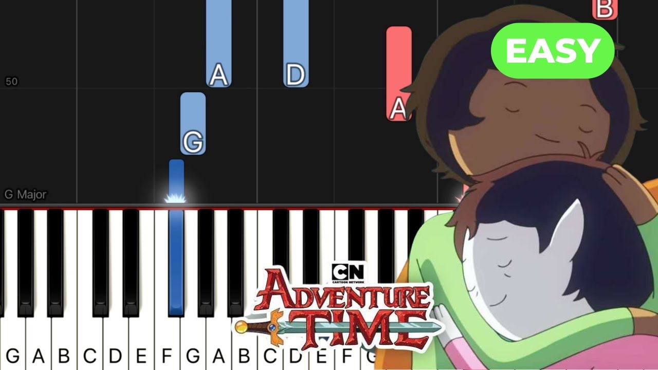 Everything Stays – EASY Piano Tutorial + Sheet Music (Adventure Time ...