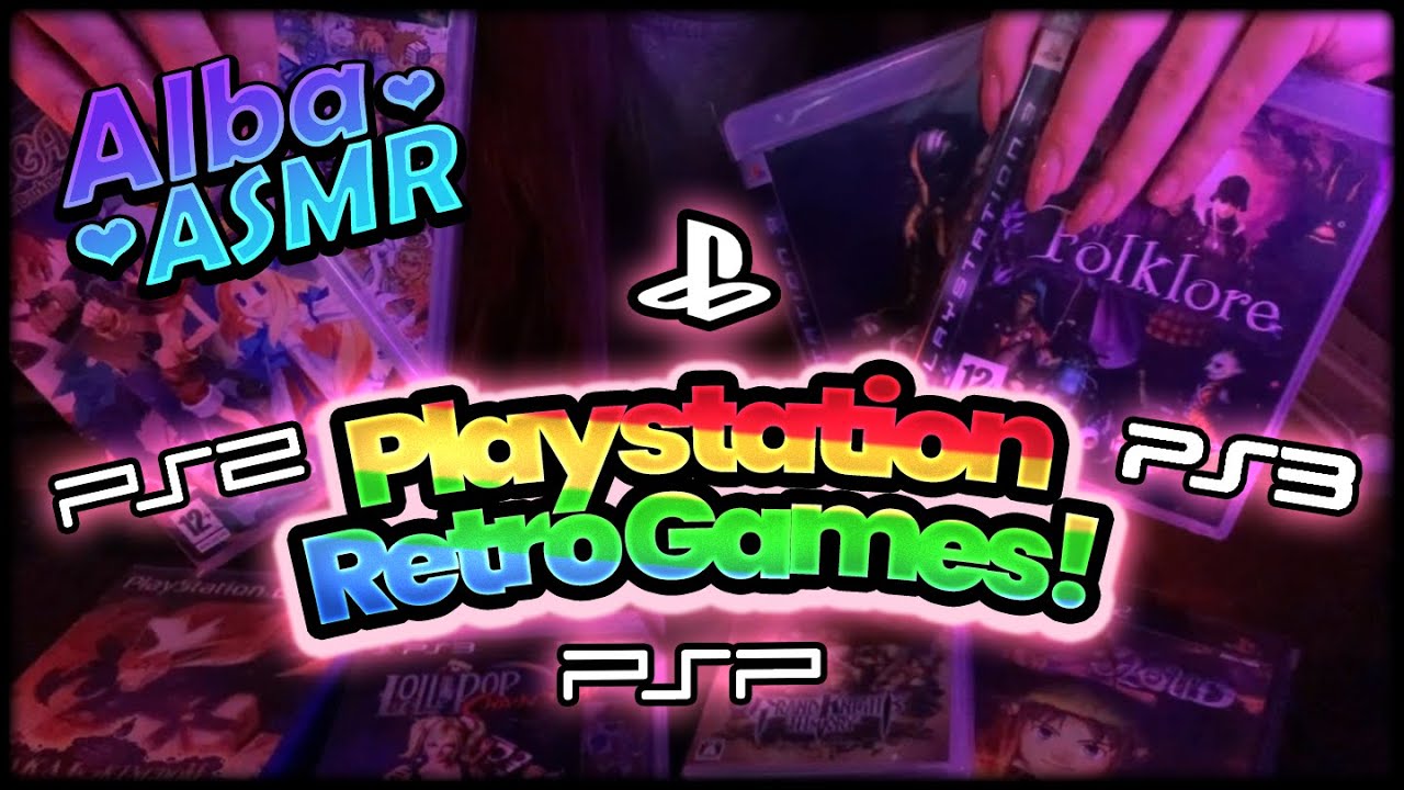 ️💛 Alba ASMR 💚💙 Playstation Retro Games! [PS2, PSP, PS3] - YouTube