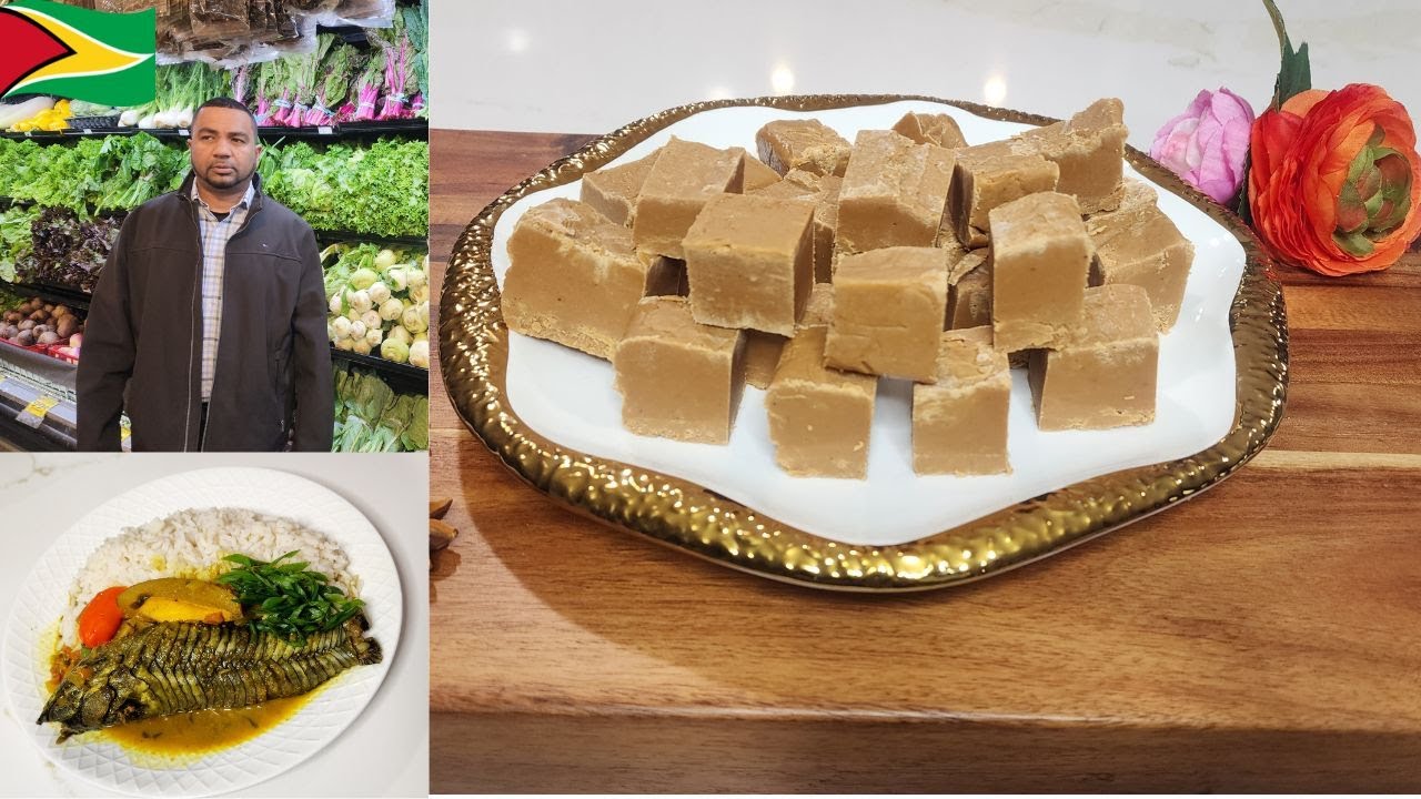 🇬🇾GUYANESE STYLE CONDENSED MILK FUDGE /HUGE FLORIDA HASSA CURRY ...