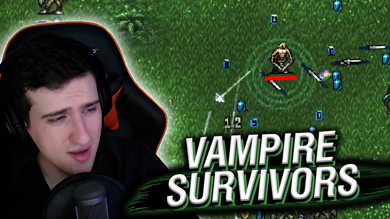 HELLYEAHPLAY ВПЕРВЫЕ ИГРАЕТ В VAMPIRE SURVIVORS #1 - YouTube