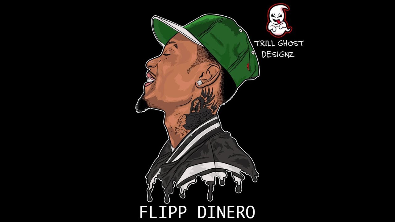 Flipp Dinero Cartoon SpeedArt for Customer // Adobe Illustrator - YouTube