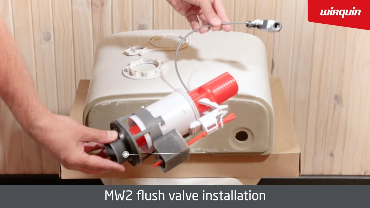 WIRQUIN MW2 Dual Flush Mechanism + JOLLYFILL Bottom Inlet Installation ...