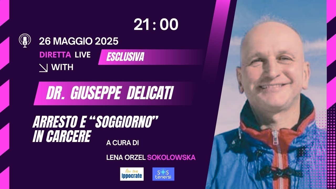 Dr. Giuseppe Delicati - il mio arresto e "soggiorno" in carcere - YouTube