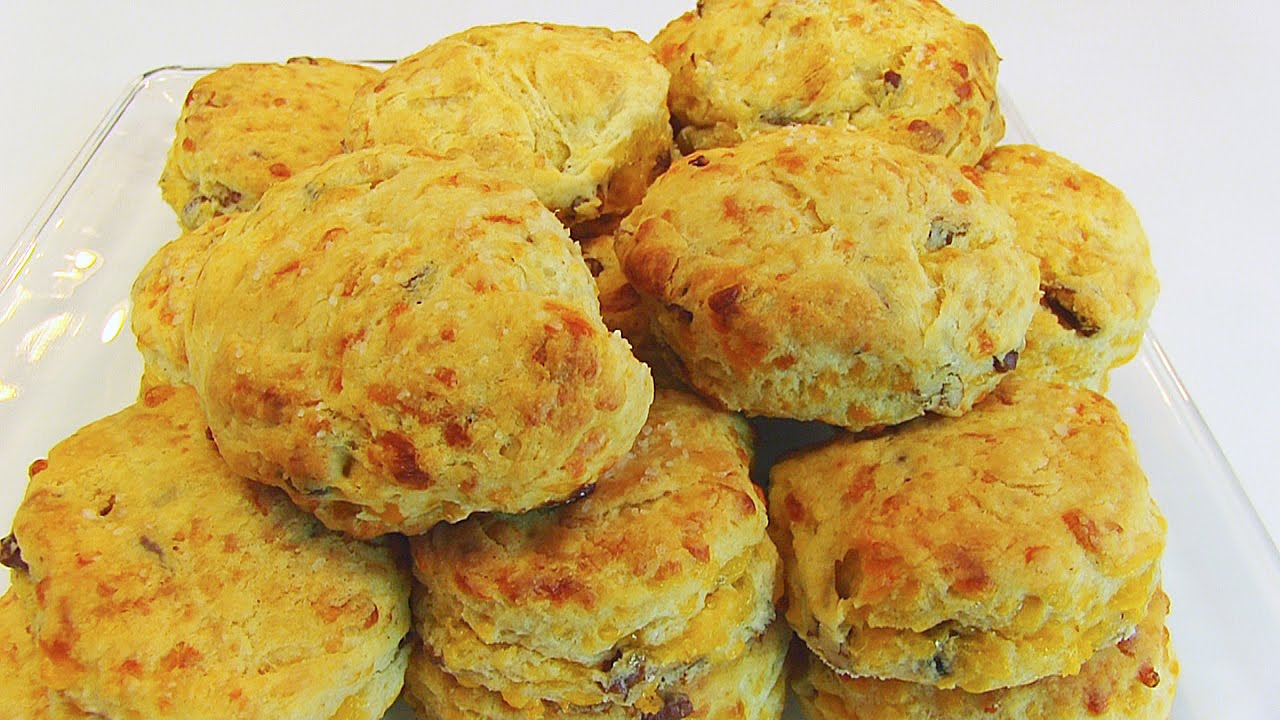 Betty's Cheddar Cayenne Biscuits - YouTube