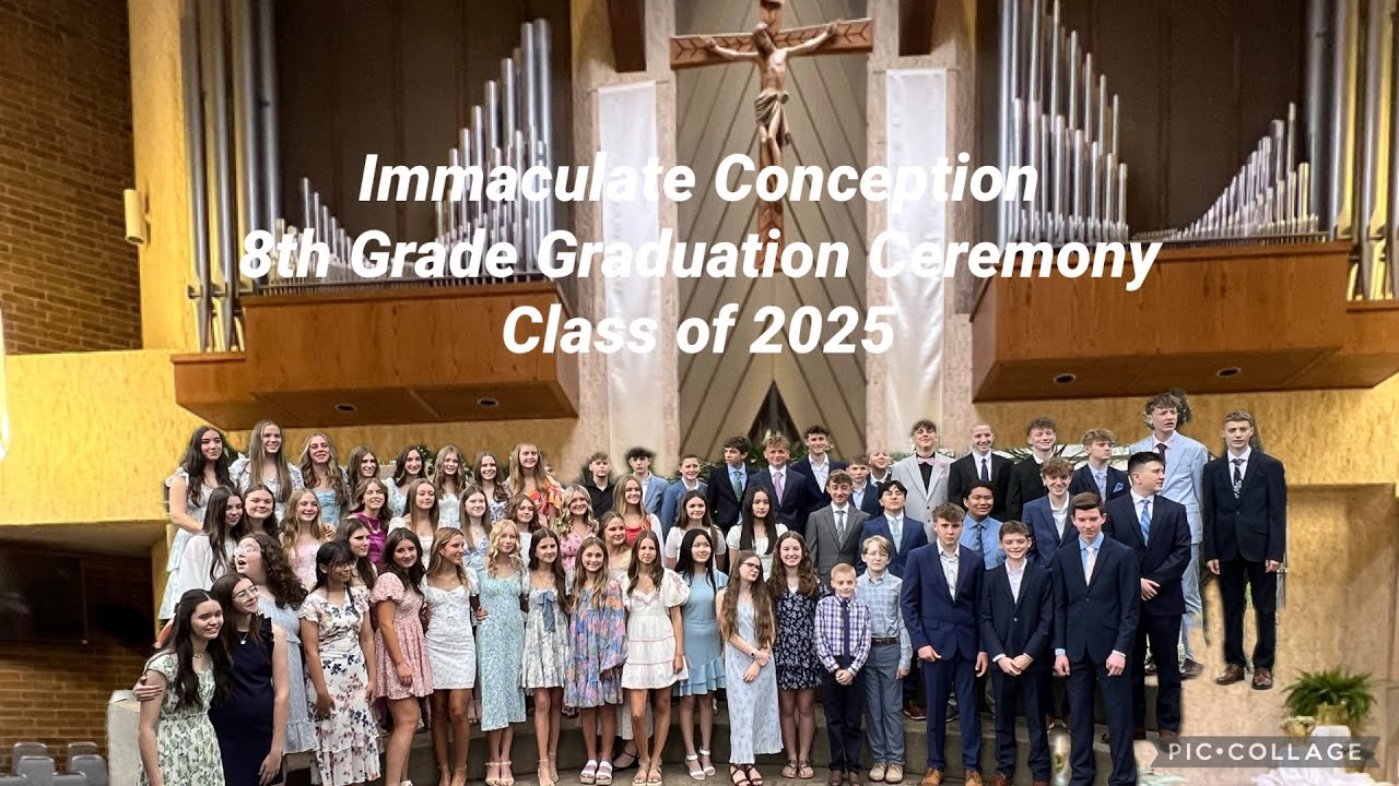 Immaculate Conception School Graduation Ceremony Class of 2025 - YouTube