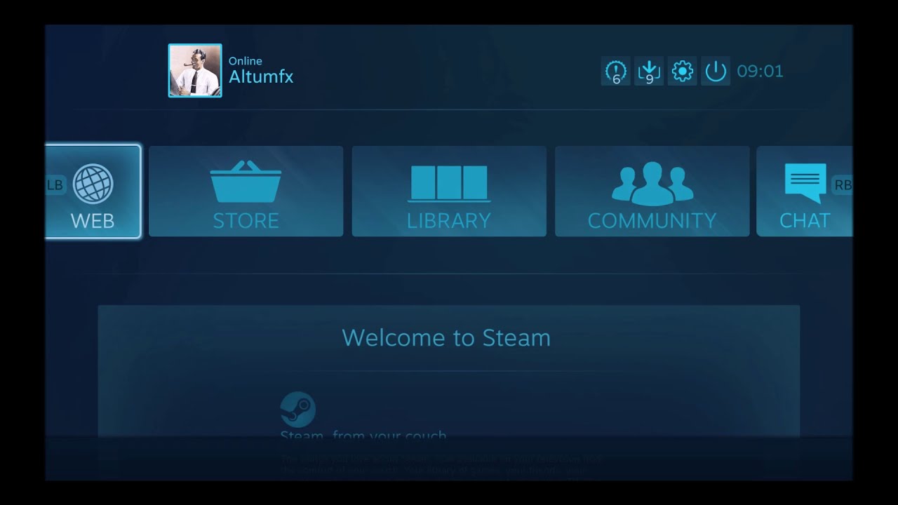 Steam Big Picture Mode | PC + CONSOLE | CROSS-PLATFORM 2020 - YouTube