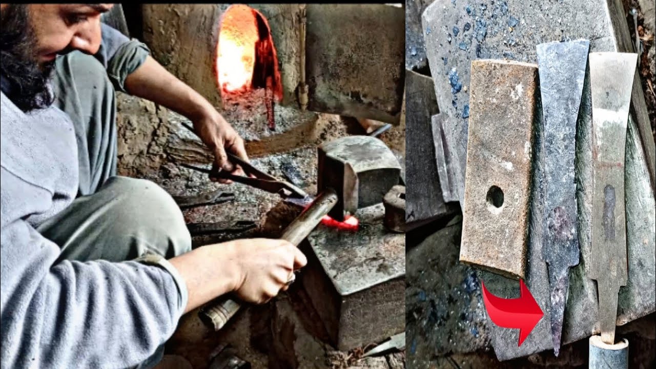 Hand Forged Blacksmithing Tools Manufacturing process || Amazing blacksmithing tools - YouTube