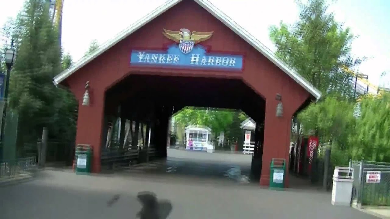 Goliath Rope Drop | Six Flags Great America - YouTube