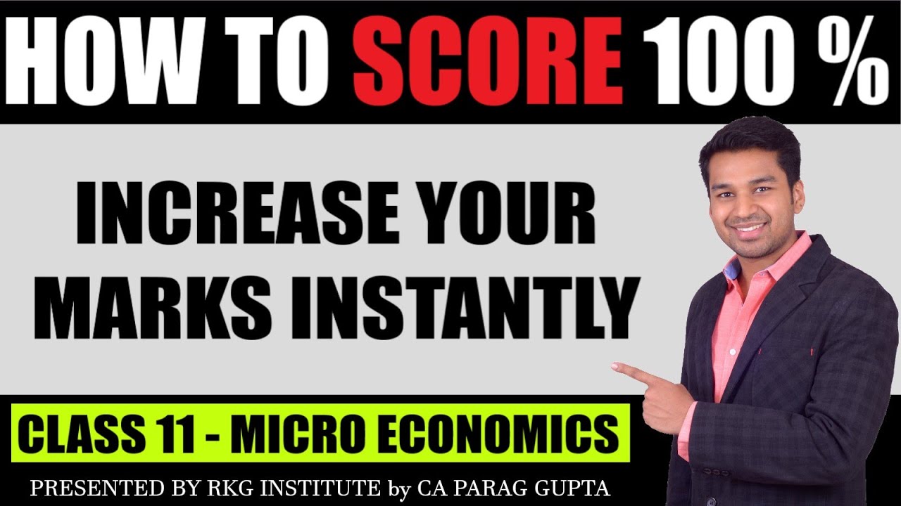 Score Full Marks | Micro Economics | Pro Tips for Class 11 Students 🔥 ...