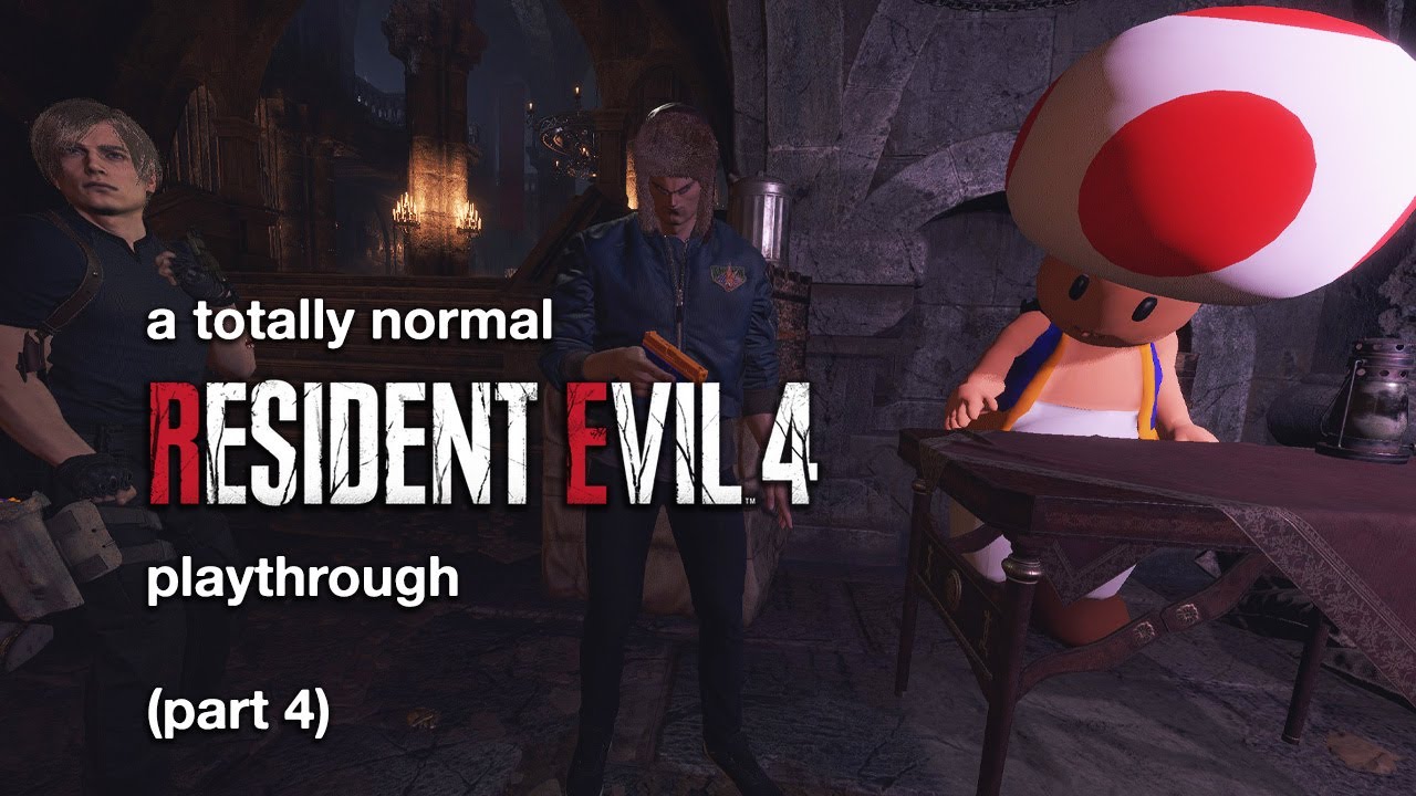 RE4R W/COMMUNITY CHOSEN MODS (part four) - YouTube