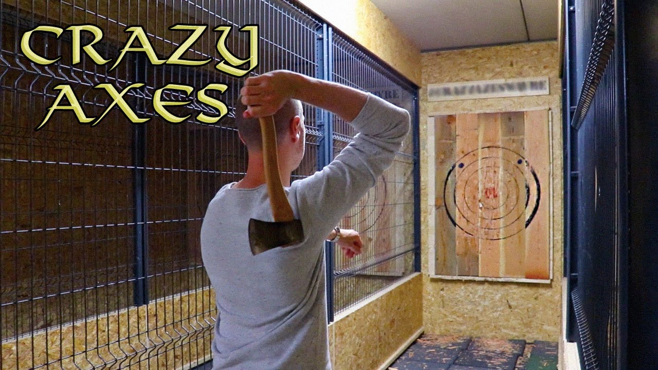 CRAZY AXES: LANCER DE HACHES (Wavre/Belgique) - YouTube