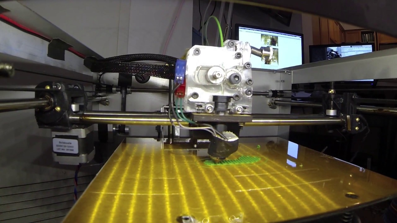 First 3D Print - YouTube