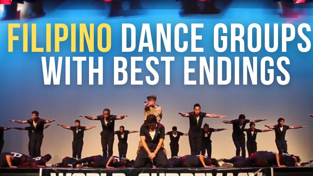 FILIPINO DANCE GROUPS WITH BEST ENDINGS / FINISHING MOVES - YouTube