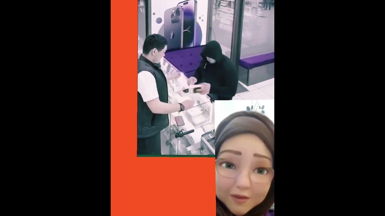 حرامى داخل محل موبايلات صاحب المحل قفل عليه البابالسعودية سعودية قطر إمارات Shortsvideo