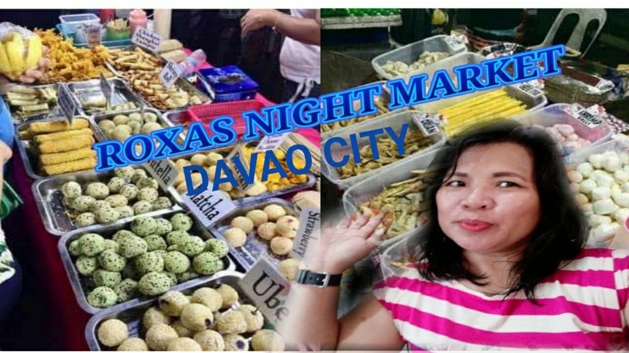 ROXAS NIGHT MARKET | DAVAO CITY | May TV - YouTube