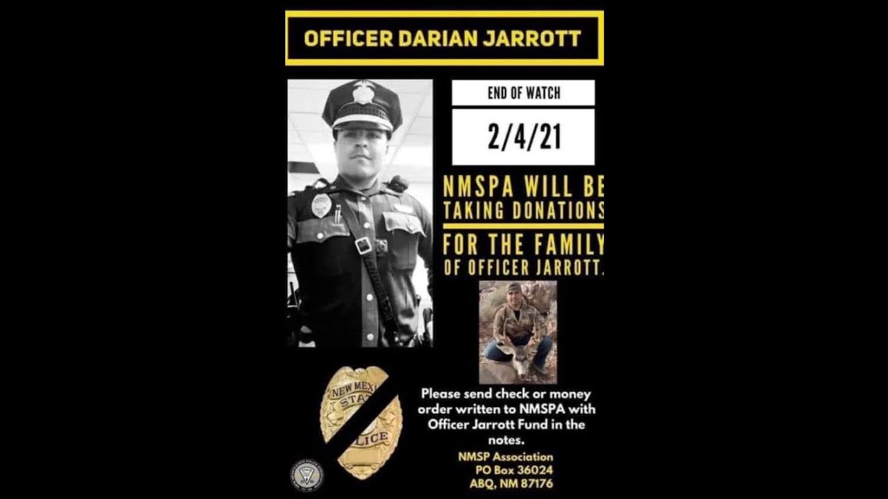End of Watch Officer Darian Jarrott - February 4, 2021 - YouTube