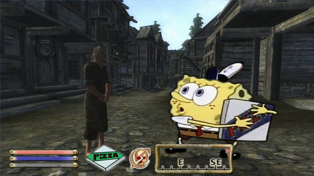 When I play as an evil character in Oblivion - YouTube