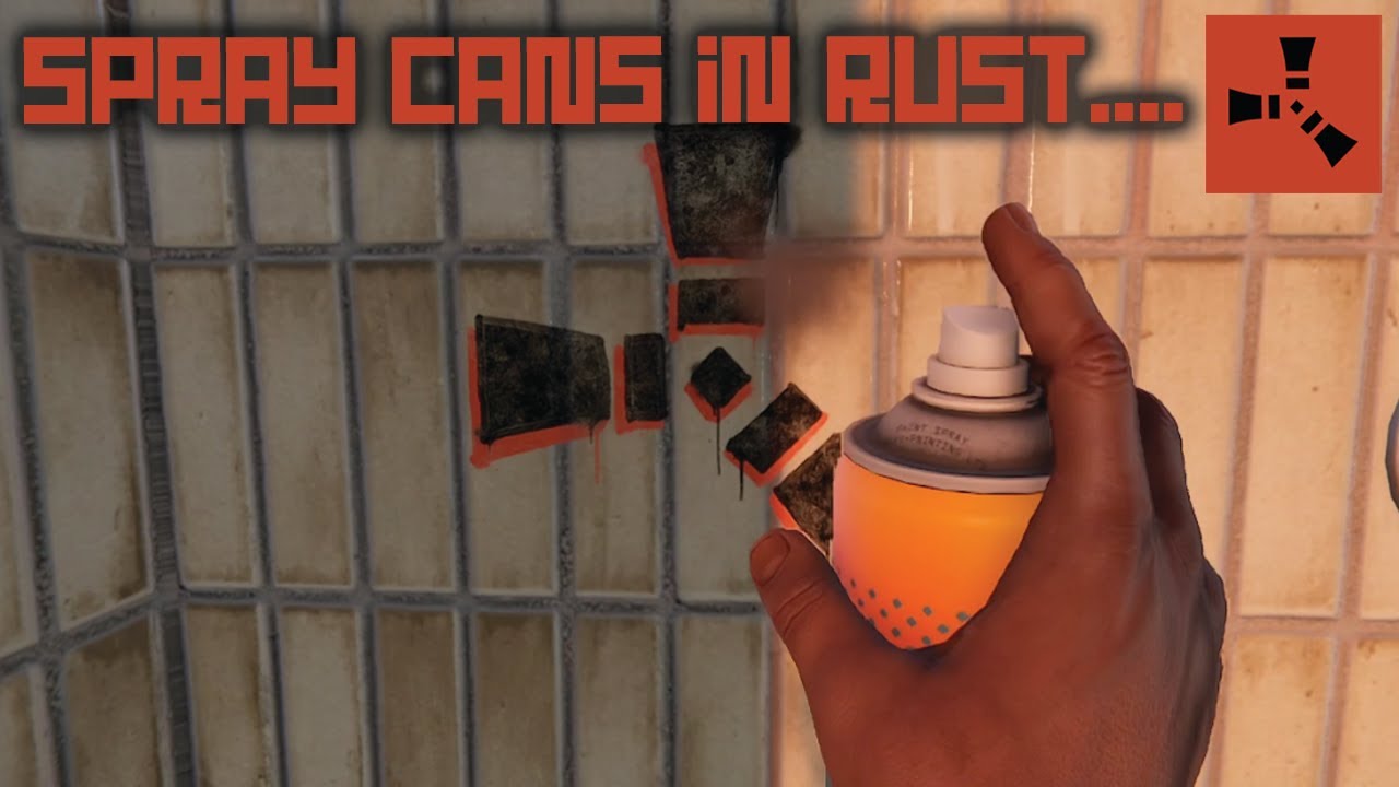 Spray Cans are Coming to Rust - Rust January Update 2022 - YouTube