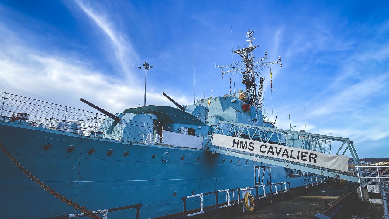 HMS Cavalier - Chatham Historic Dockyard - Quick Walk-Through Tour ...