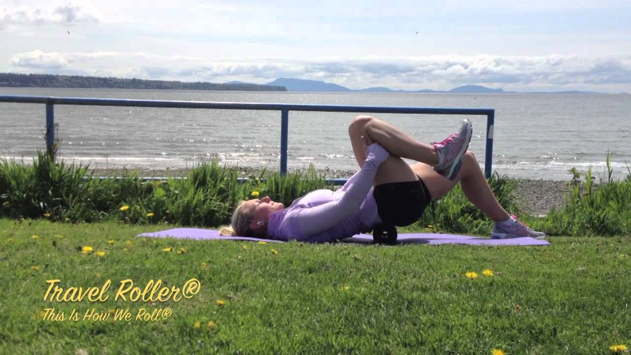 Foam Rolling Fitness by Travel Roller - YouTube