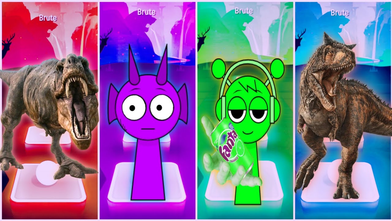 Dinosaur 🆚 Incredibox 🆚 Dangerous Dinosaur 🆚 Incredibox Sprunki || 🎶 ...