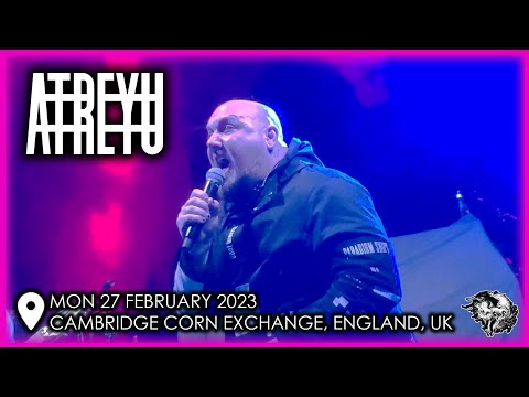 Atreyu - Blow | LIVE | CAMBRIDGE CORN EXCHANGE, ENGLAND