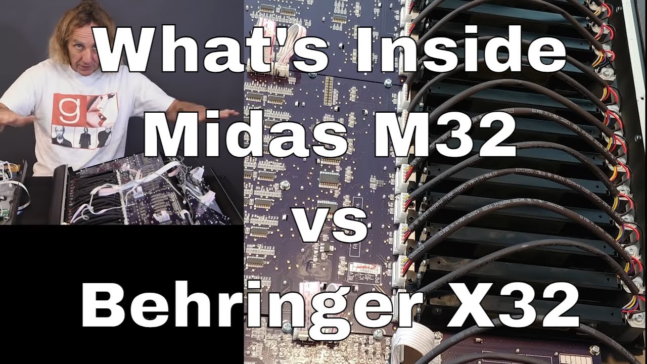 Take Apart Behringer X32 & Midas M32 (Public) - YouTube