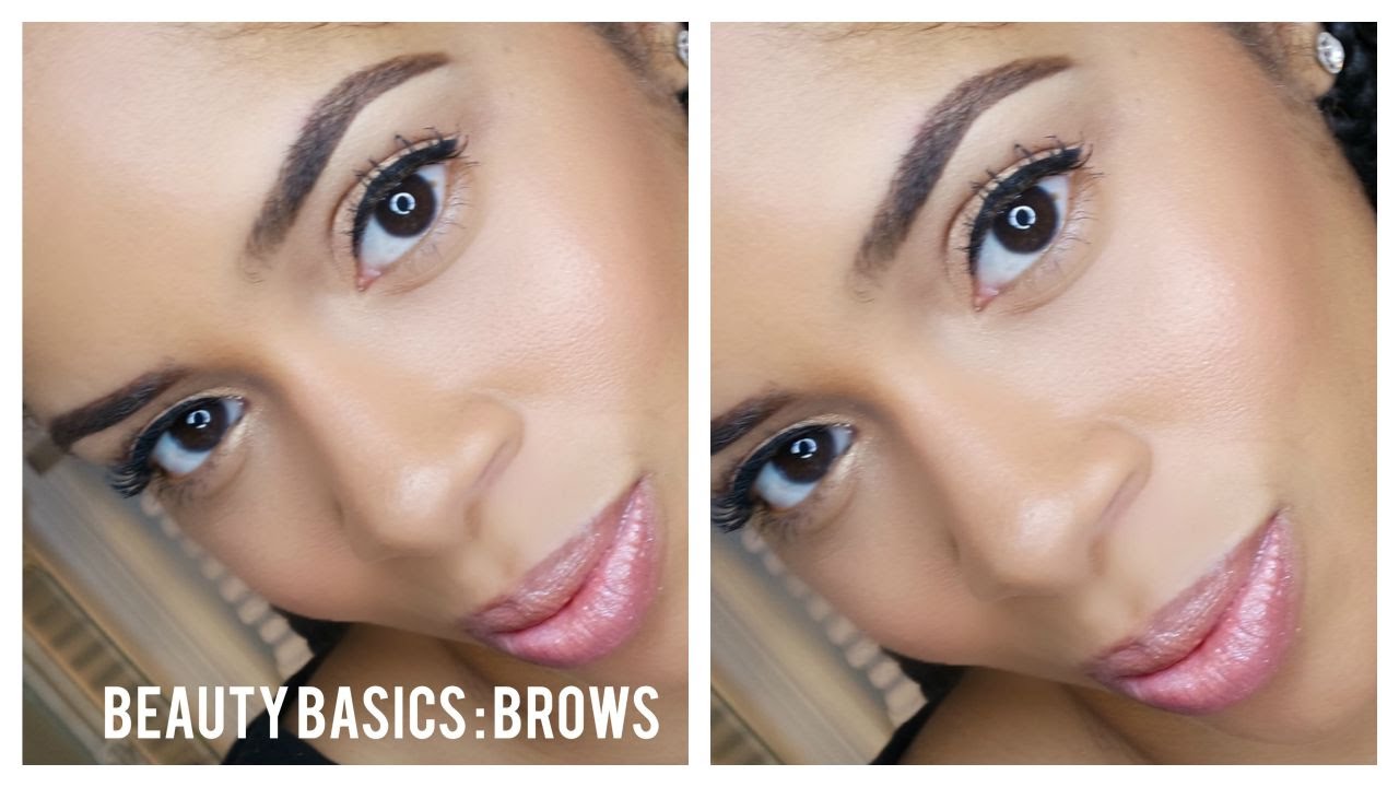 NATURAL EYEBROW TUTORIAL - YouTube