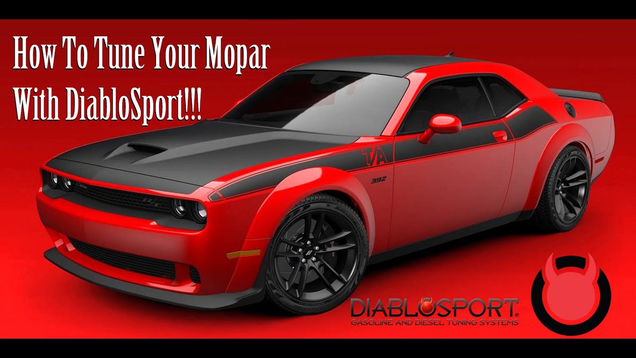 How To Tune Your Mopar With DiabloSport!!! - YouTube