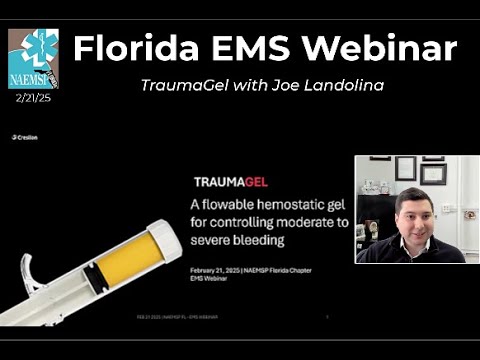 Joe Landolina: TraumaGel for hemorrhage control (2/21/25) - YouTube