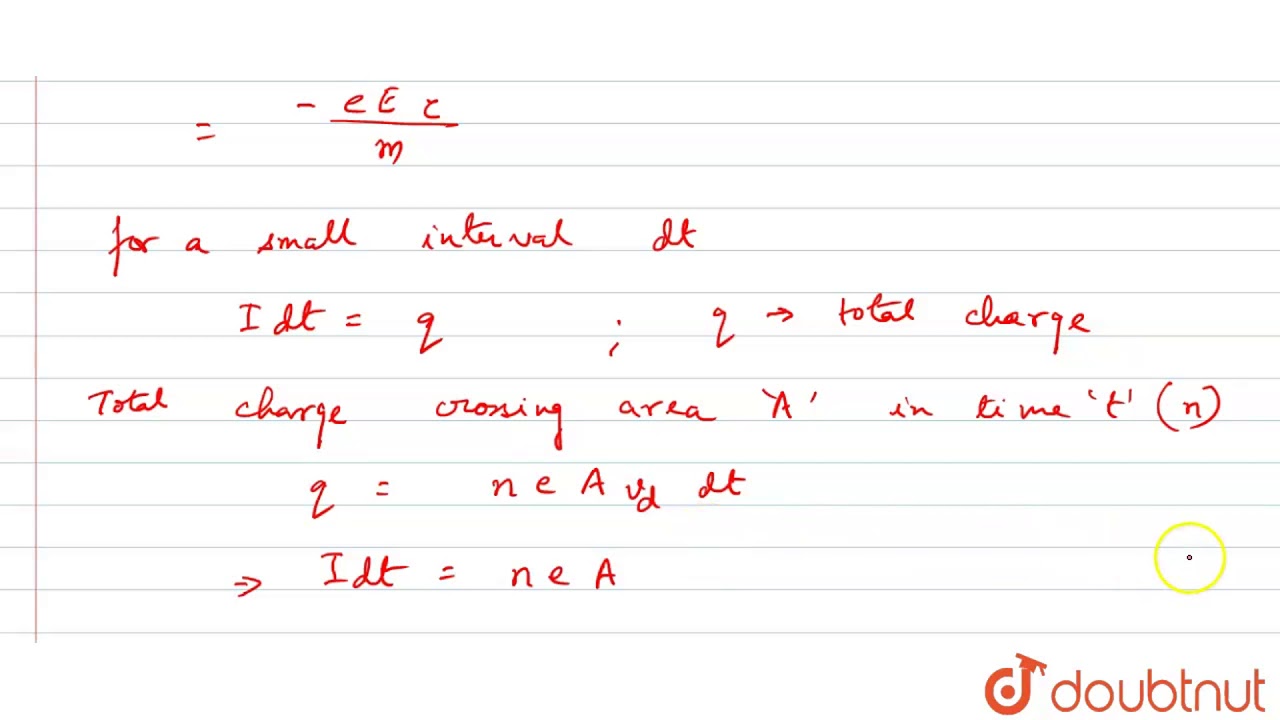 (i) Define the term drift velocity . (ii) On the basis of electron ...