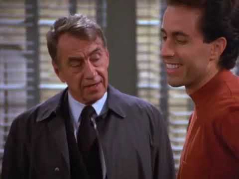 Seinfeld | Library Cop Almost Makes Jerry Break Character - YouTube