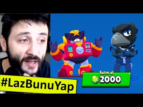 SURGE ve Remodel CROW için 2000 TAŞ Verdim! #LazBunuYap Brawl Stars