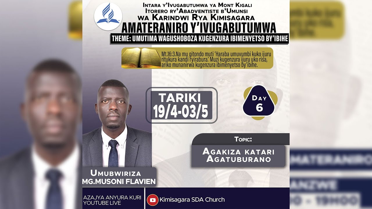 Day 7 . Ubujiji buterwa no kutamenya amategeko byimbitse by MUSONI Flavien - YouTube