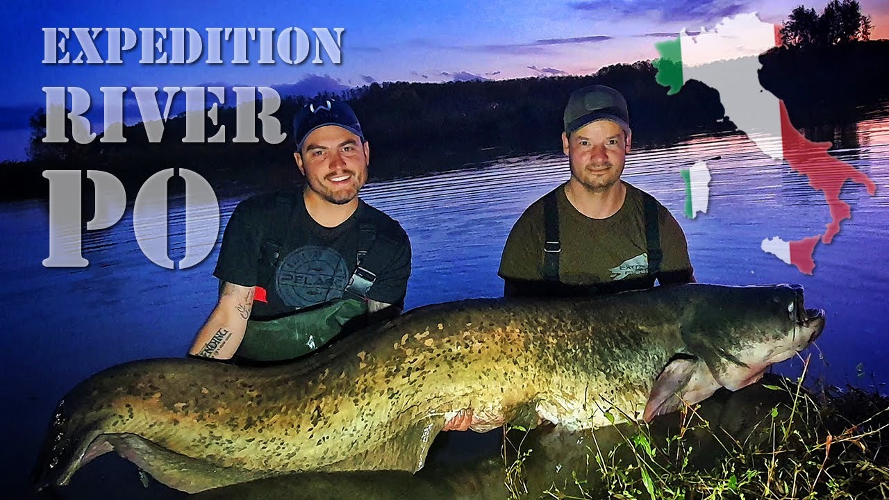 RYBAŘENÍ NA PÁDU A MEGA SUMEC / FISHING ON THE RIVER PO AND MONSTER ...