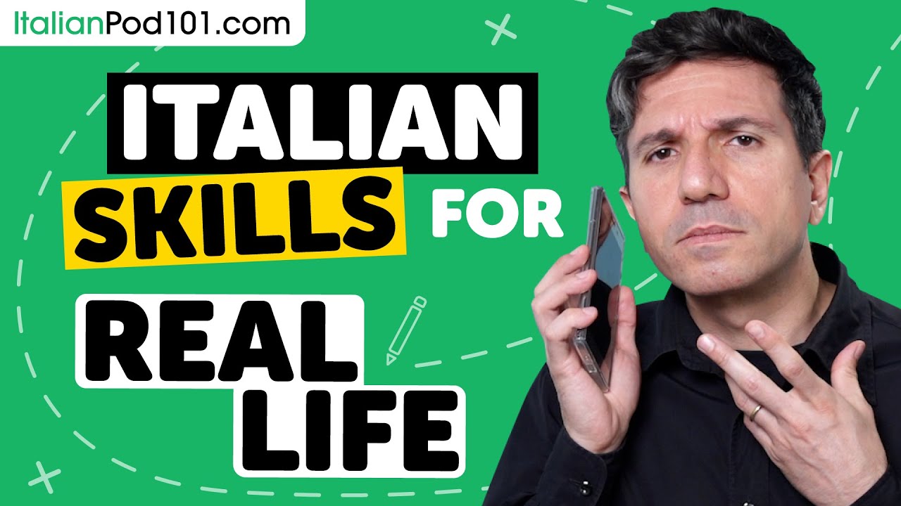 Italian Skills for the Real-Word: Spoken English Practice in 35 Minutes ...