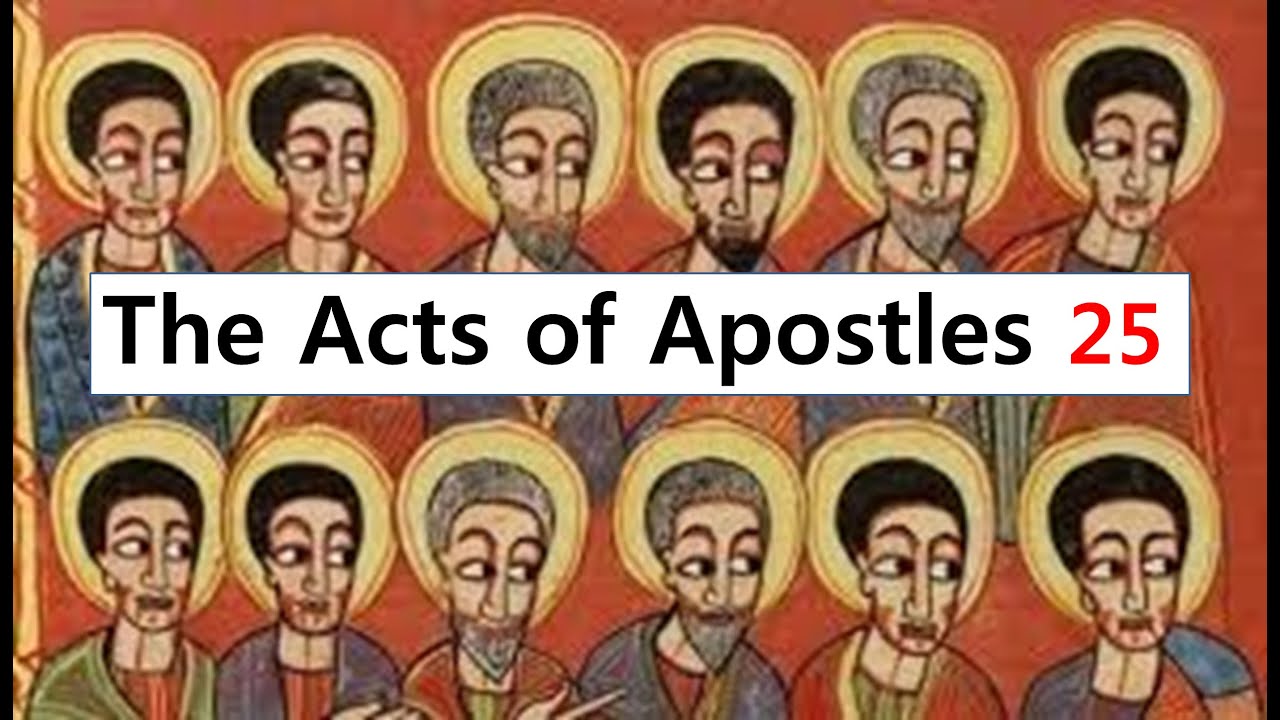 영어성경 끊어가기 114 사도행전 25장 (NIV) (재업로드) - YouTube