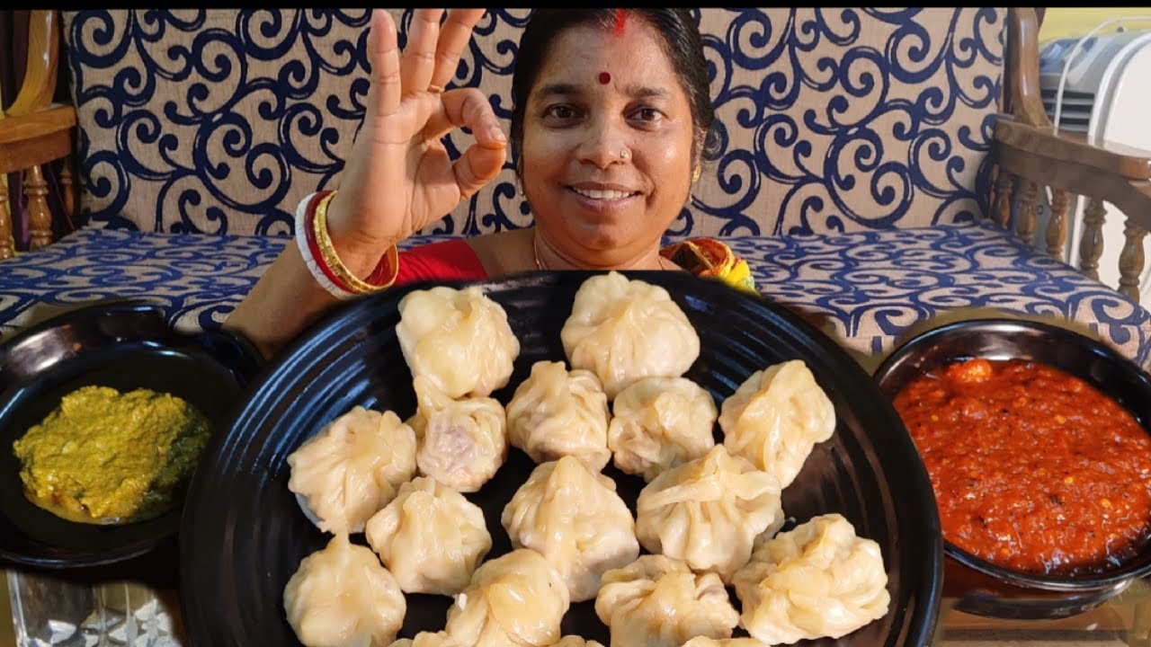EATING CHICKEN MOMOS ASMR | MOMOS EATING MUKBANG | MOMO LOVERS VIDEO ...