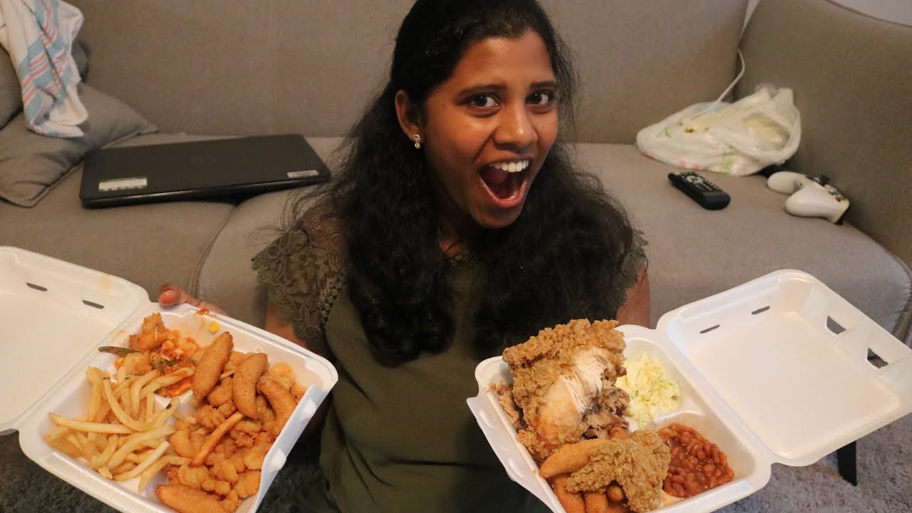 First food review in mahi family... - YouTube